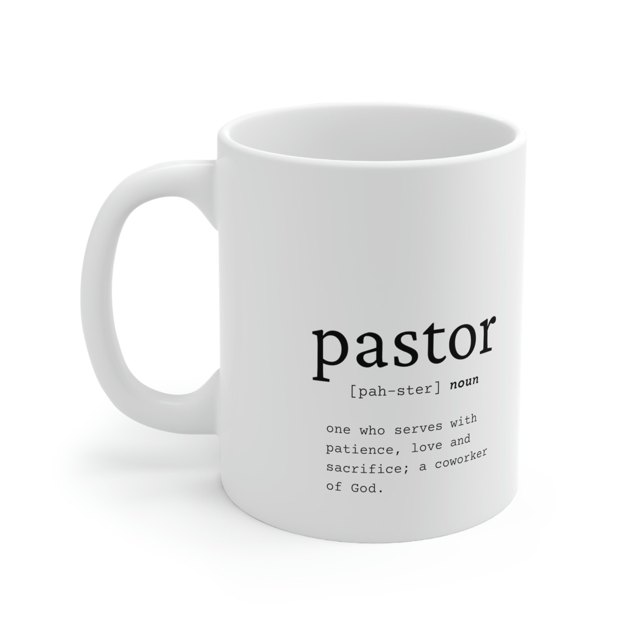 Pastor Mug, Pastor Definition Mug, Pastor Gift Idea, Gift Idea for ...