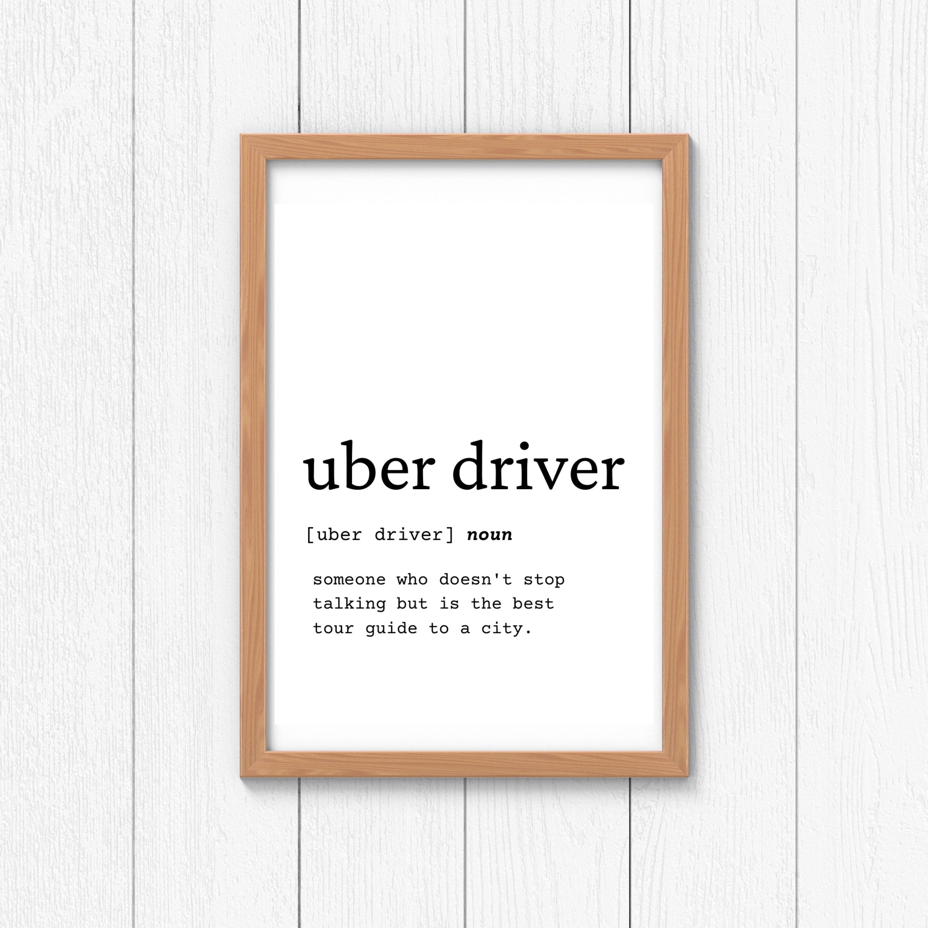 Uber Driver Definition, Uber Driver Gift Idea, Uber Driver Digital ...