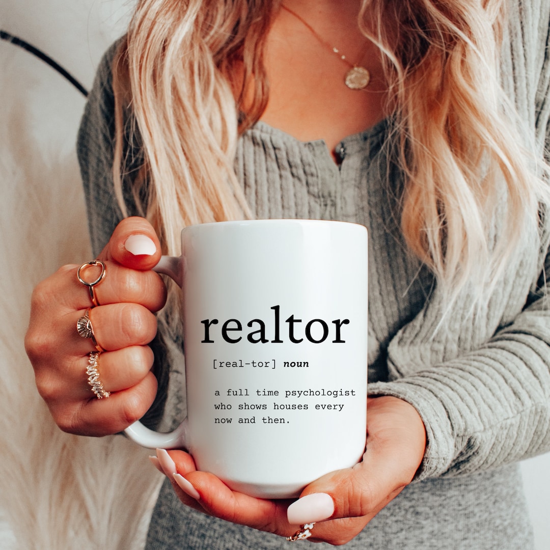 Realtor Mug, Gift for Realtor, Funny Realtor Mug, Realtor Definition ...