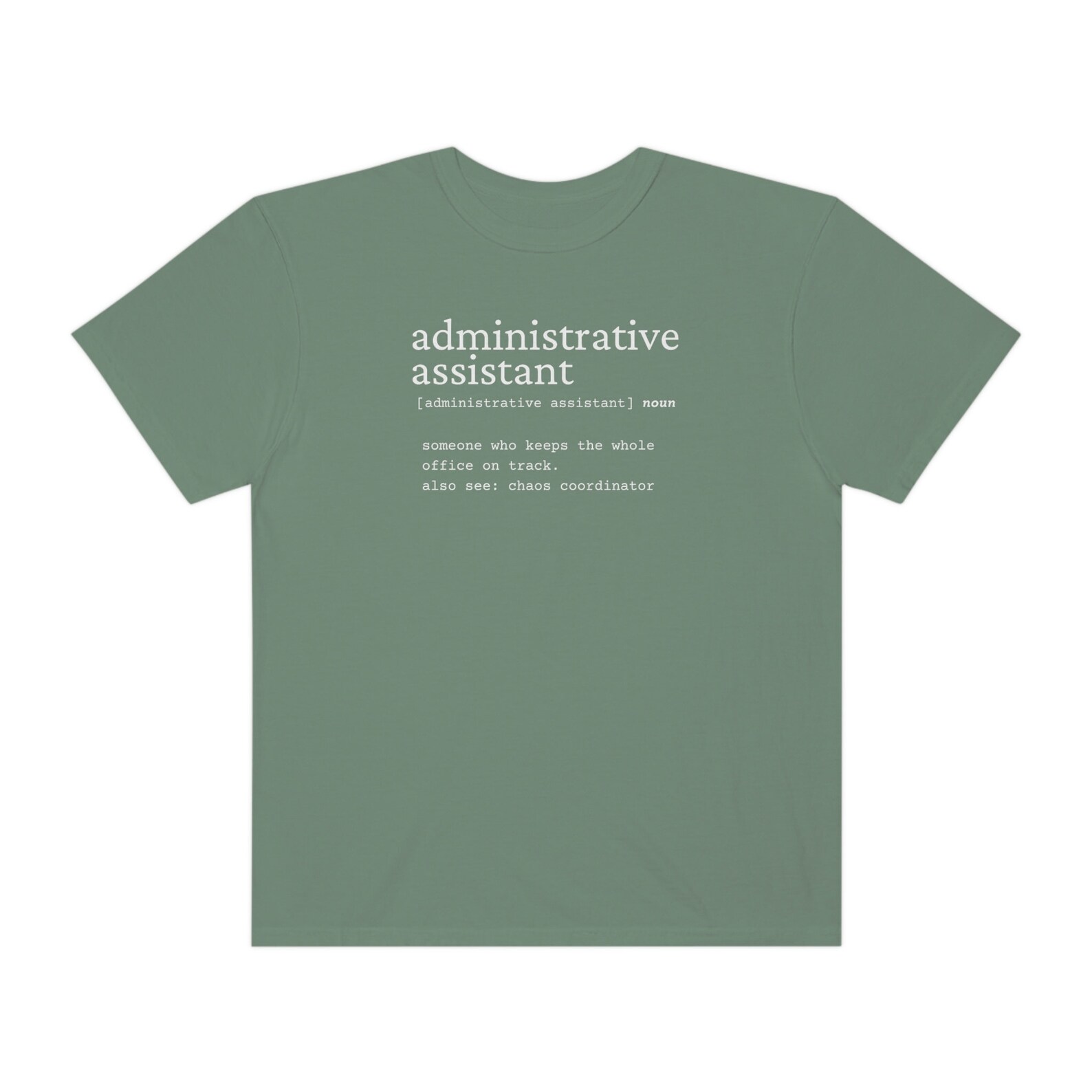 Administrative Assistant Shirt Admin Assistant T-shirt - Etsy