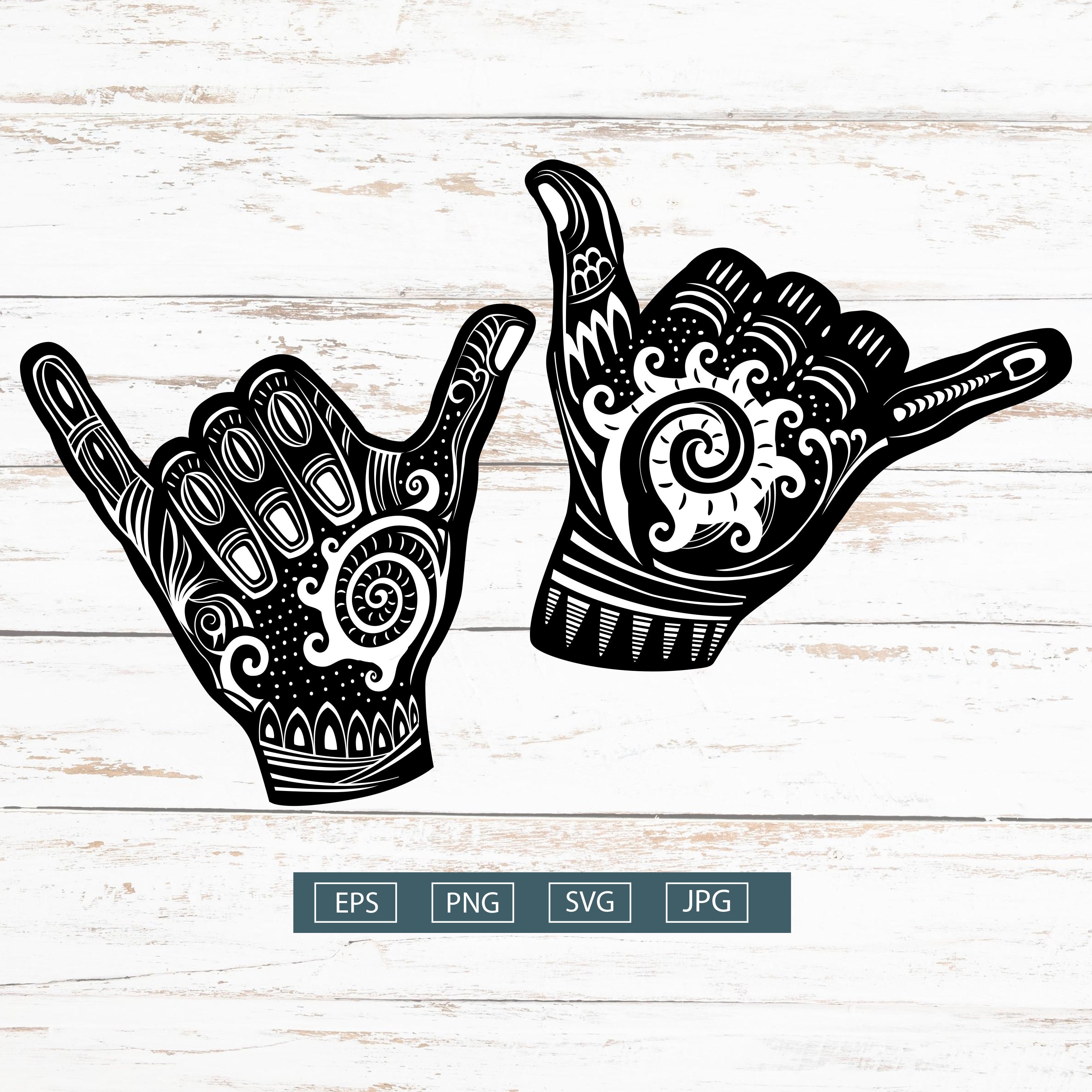 Shaka Sign Clip Art