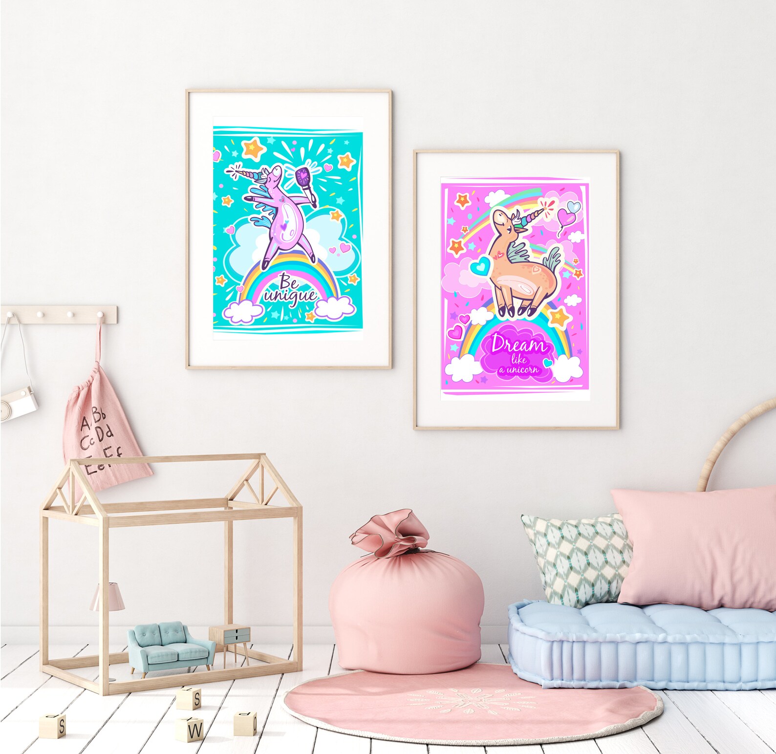 Unicorn Posters, Unicorns Inspiring Quotes, Unicorn Digital Clip Art ...