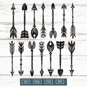 Arrows Bundle Clip Art SVG, PNG, EPS, Cricut, Silhouette - Etsy