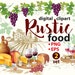Rustic Charms of Organic Food Healthy Food Clipart - Etsy