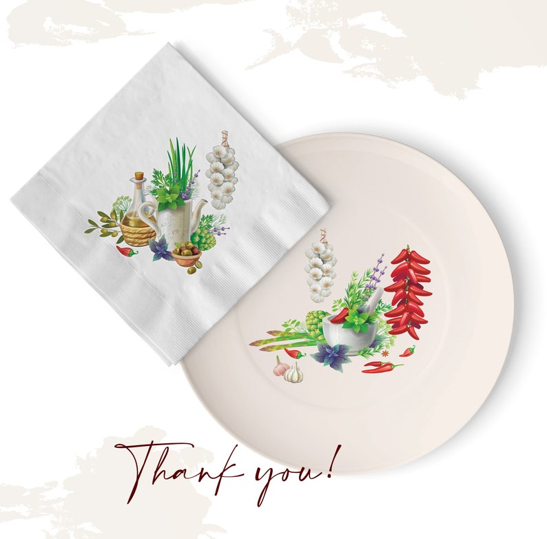 Rustic Charms of Organic Food Healthy Food Clipart - Etsy