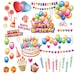 Happy Birthday Digital Clipart, Party Décor, PNG, EPS - Etsy
