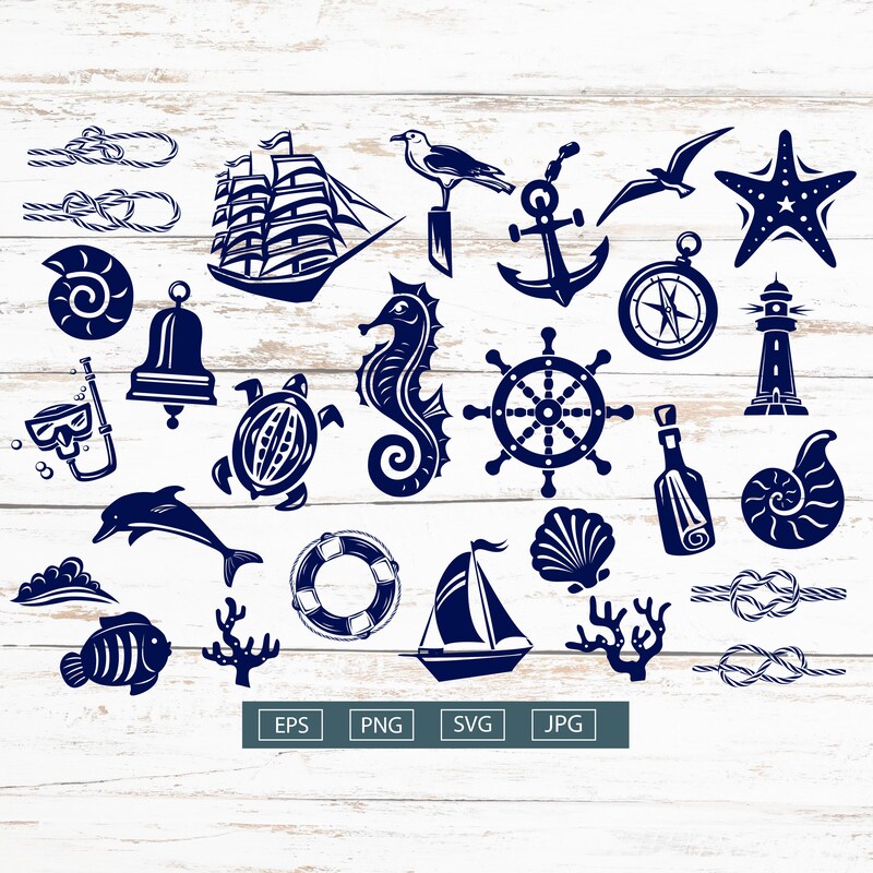 Nautical Stencil - Etsy