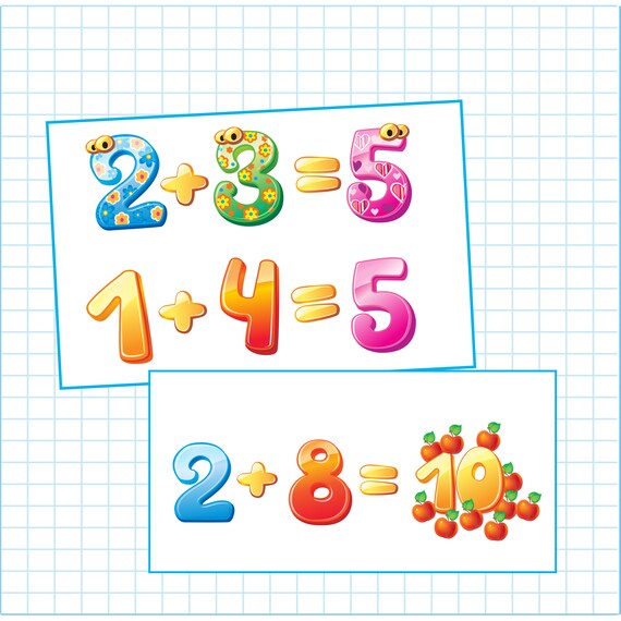 Funky Numbers Clipart 1