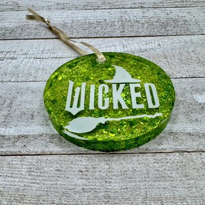 Wicked Inspired Resin Christmas Tree Ornaments (AJ) - Etsy