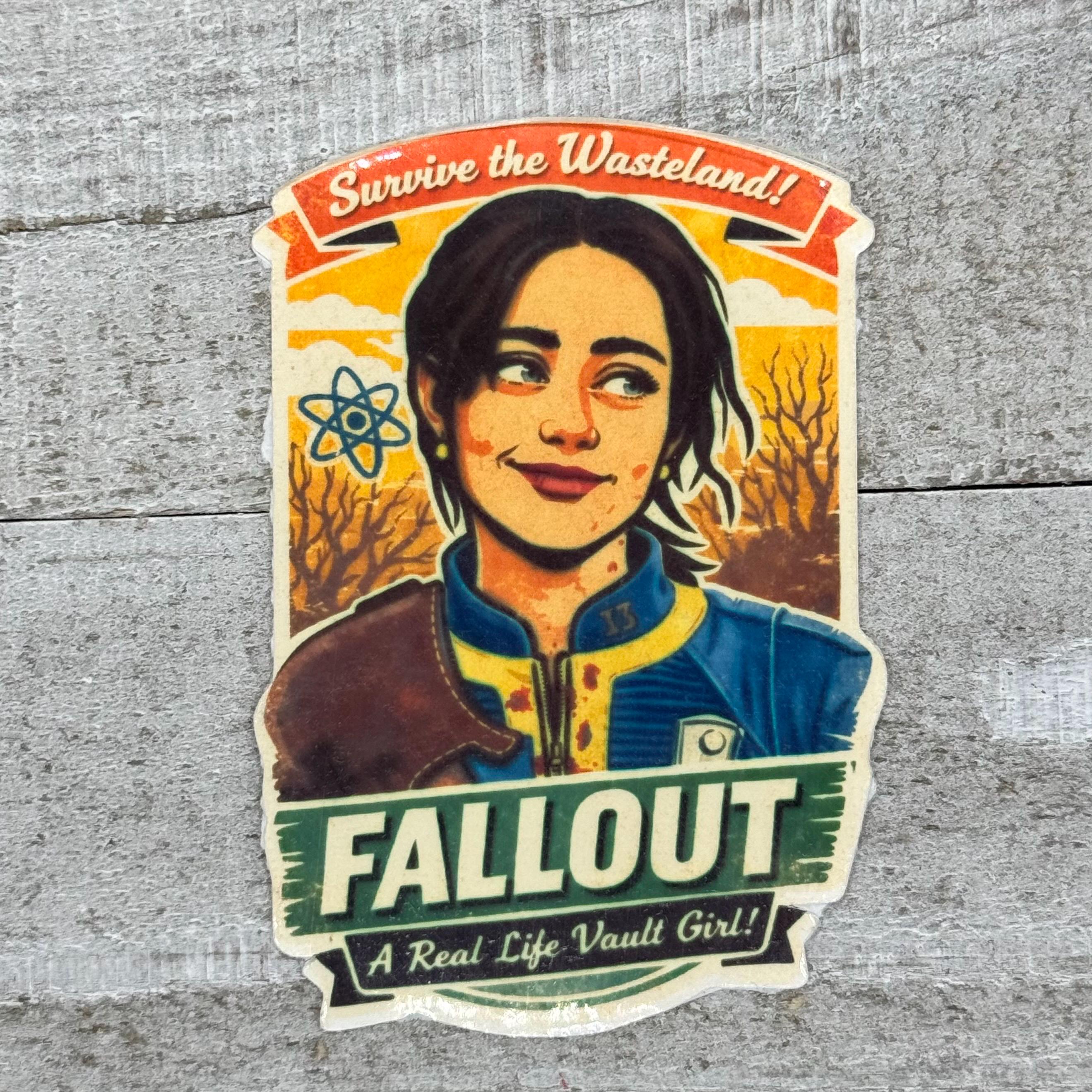 Fallout TV Show Inspired Stickers | Wasteland Character Single or Set ...