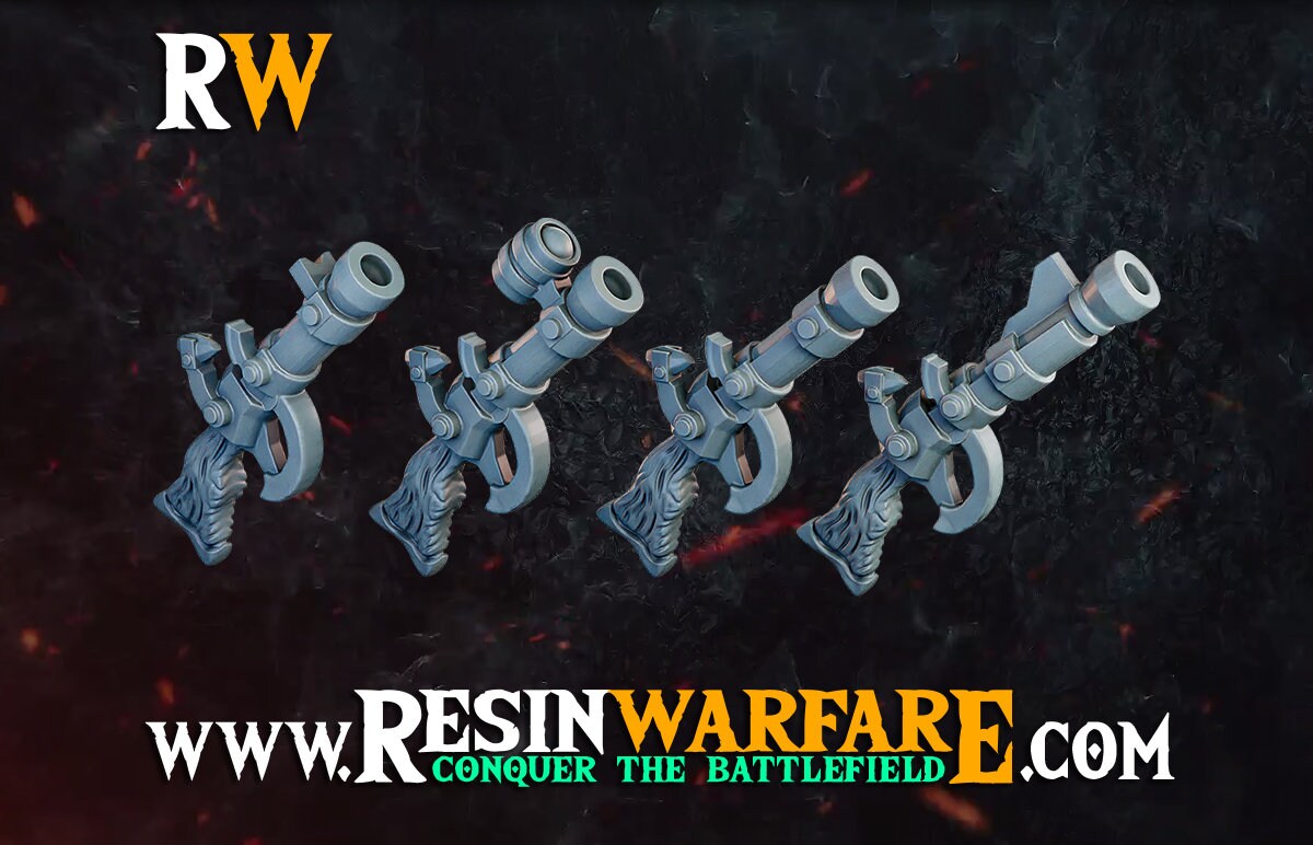 Flintlock Guns, Warp Guns, Body Parts and Props, Bits and Customization ...