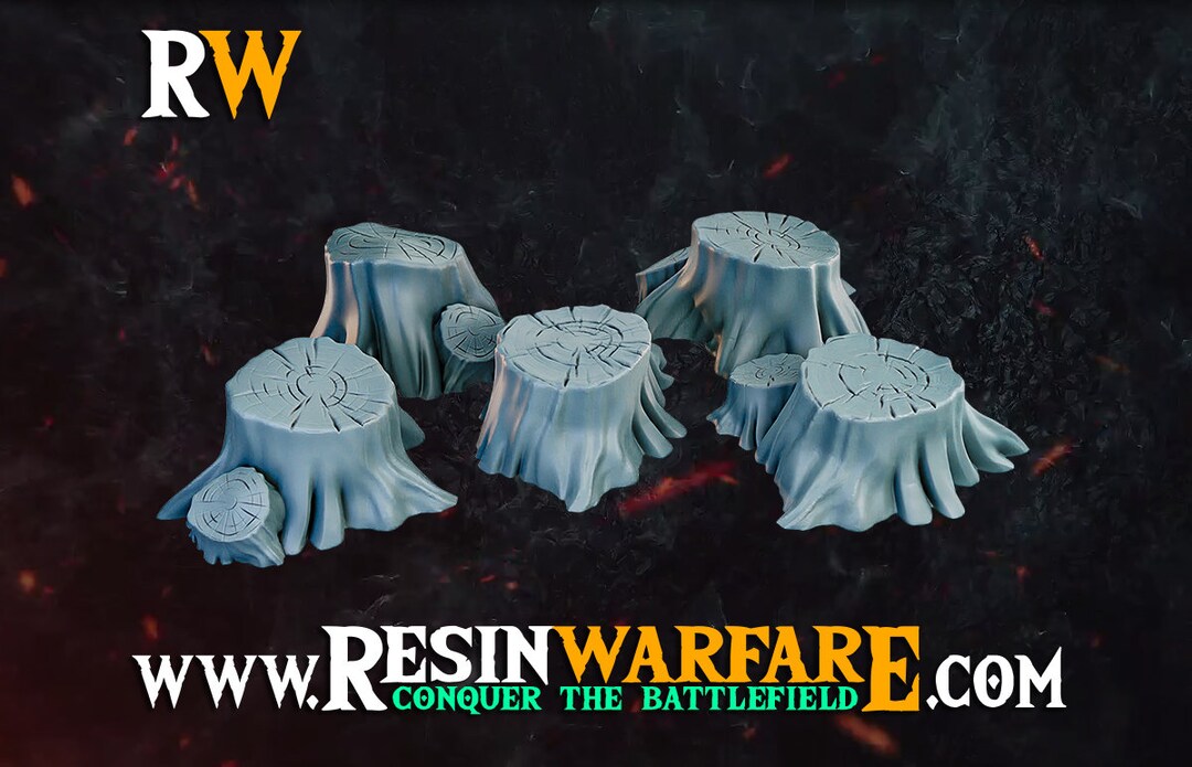 Double Pine Tree Stumps, Plants and Bushes, Scenery, Decoration for ...