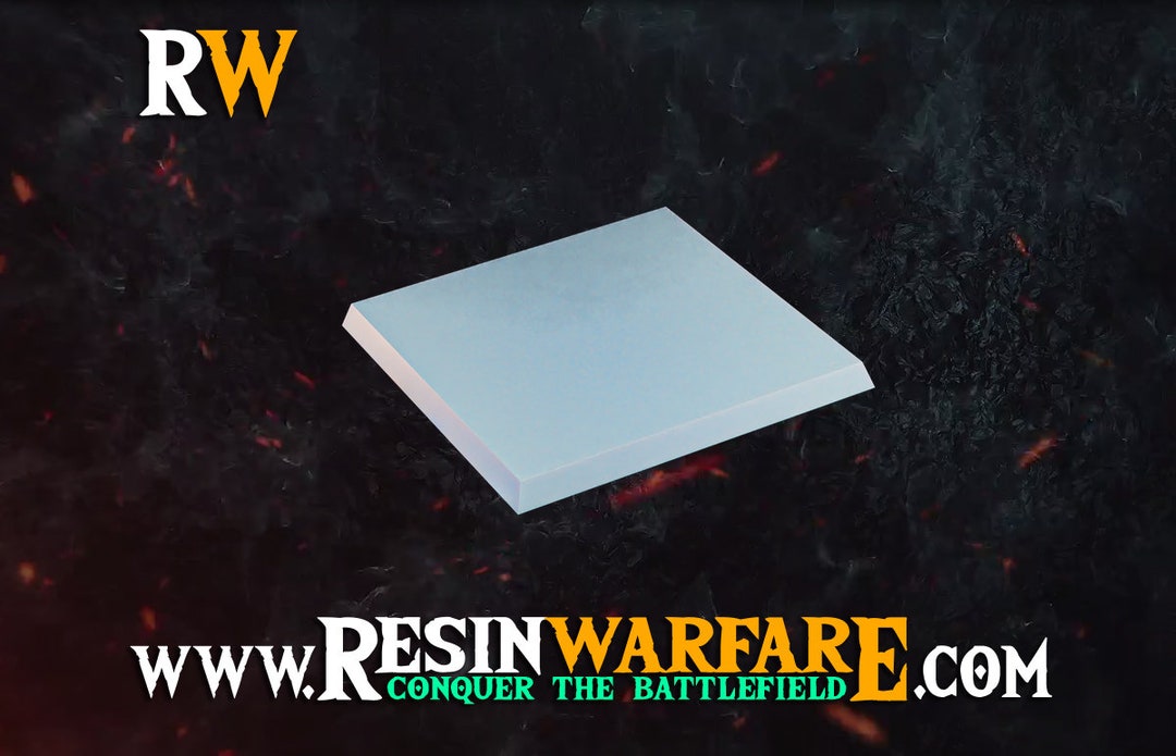 40x40mm Squared Base rw-bases - Etsy