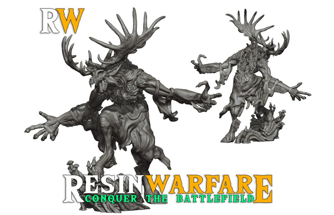 Black Thorn Behemoth, Giant Wendigo Creature, Black Thorn Spirits, D&D ...