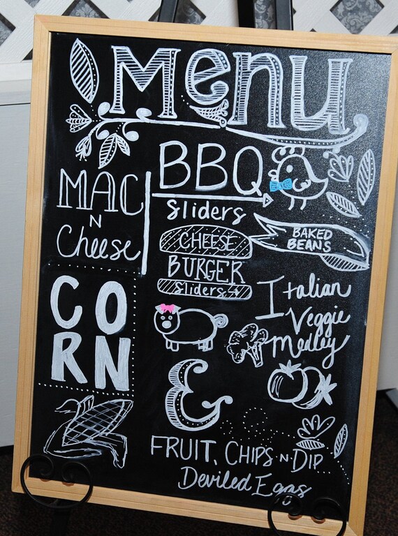Chalkboard Menu Font