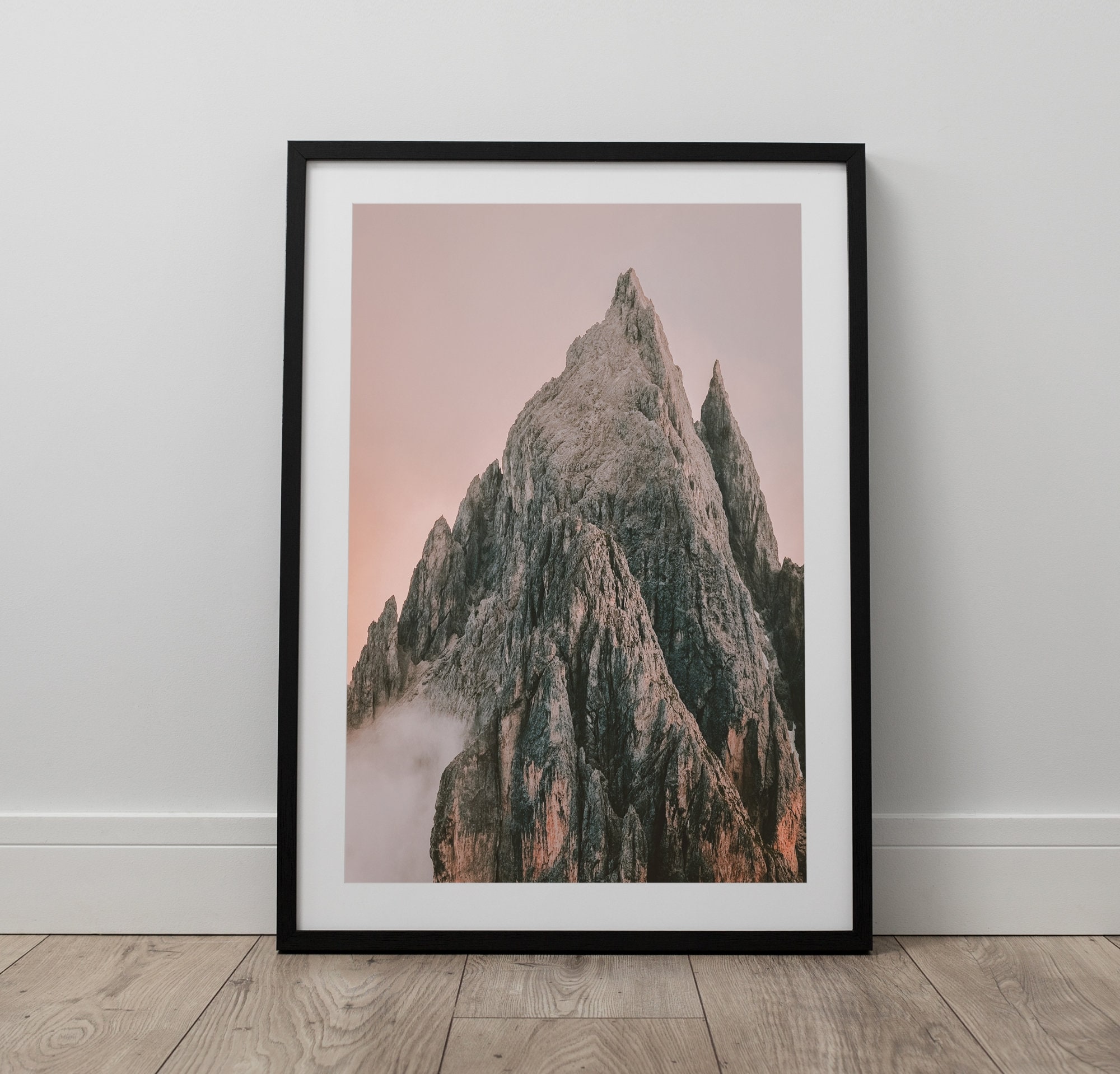 Berg print, berg kunst aan de muur, berg fotografie, Wall Art Print ...