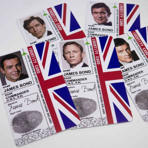 Secret Agent 007 Card