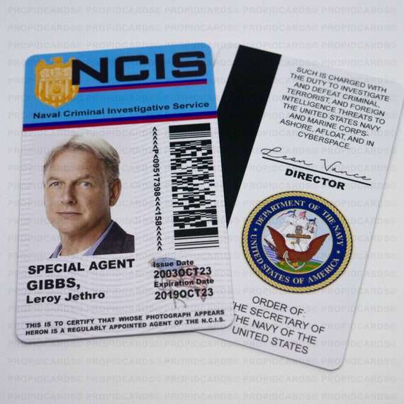 Ncis Badge Template