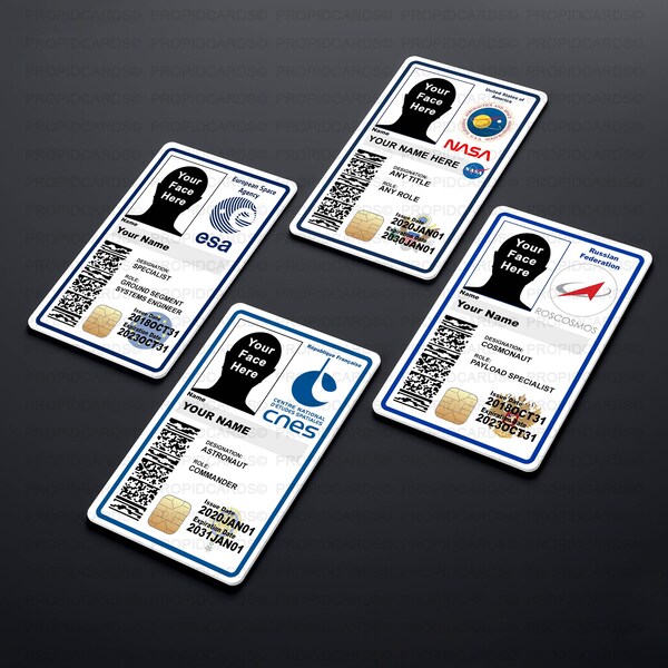 Space Force Id Card - Etsy