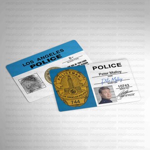 Classic TV Show ADAM-12 Police Badge Set Officers Jim Reed - Etsy