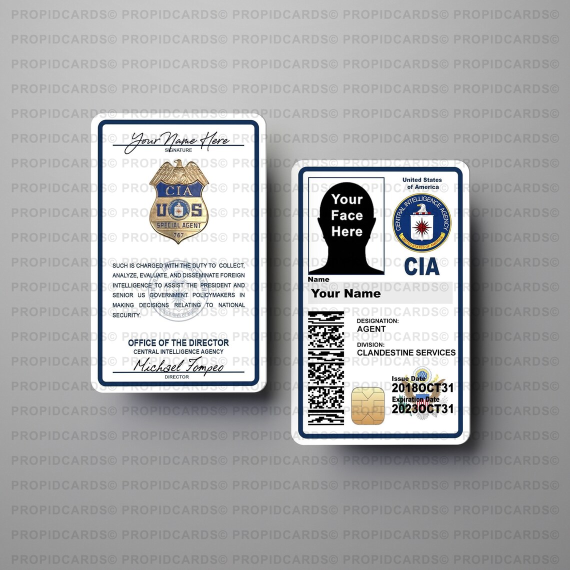 Novelty CIA ID Badges Movie Prop TV Props Central - Etsy Australia Novelty CIA ID Badges Movie Prop TV Props Central - Etsy Australia