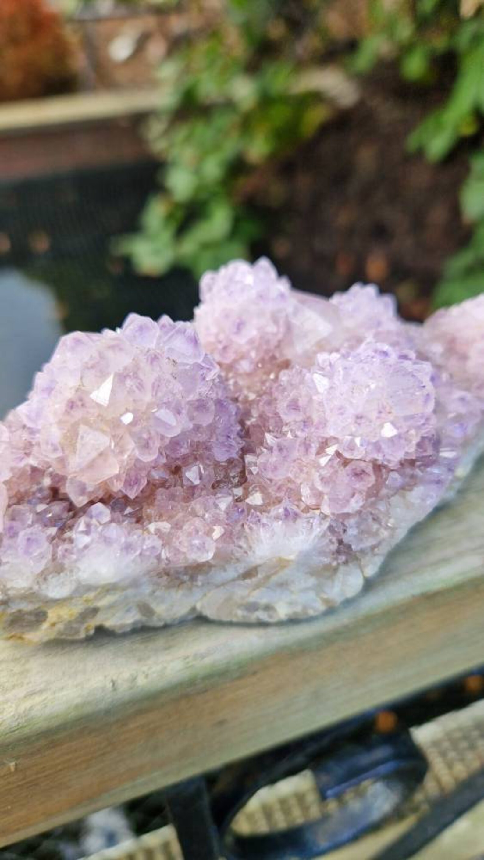 Lilac Spirit Quartz Cluster: South African Cactus Quartz - Etsy