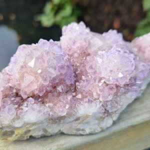 Lilac Spirit Quartz Cluster: South African Cactus Quartz - Etsy