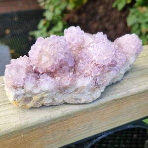 Lilac Spirit Quartz Cluster: South African Cactus Quartz - Etsy