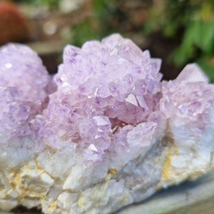 Lilac Spirit Quartz Cluster: South African Cactus Quartz - Etsy