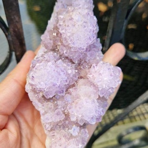 Lilac Spirit Quartz Cluster: South African Cactus Quartz - Etsy