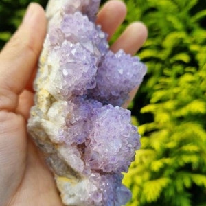 Lilac Spirit Quartz Cluster: South African Cactus Quartz - Etsy