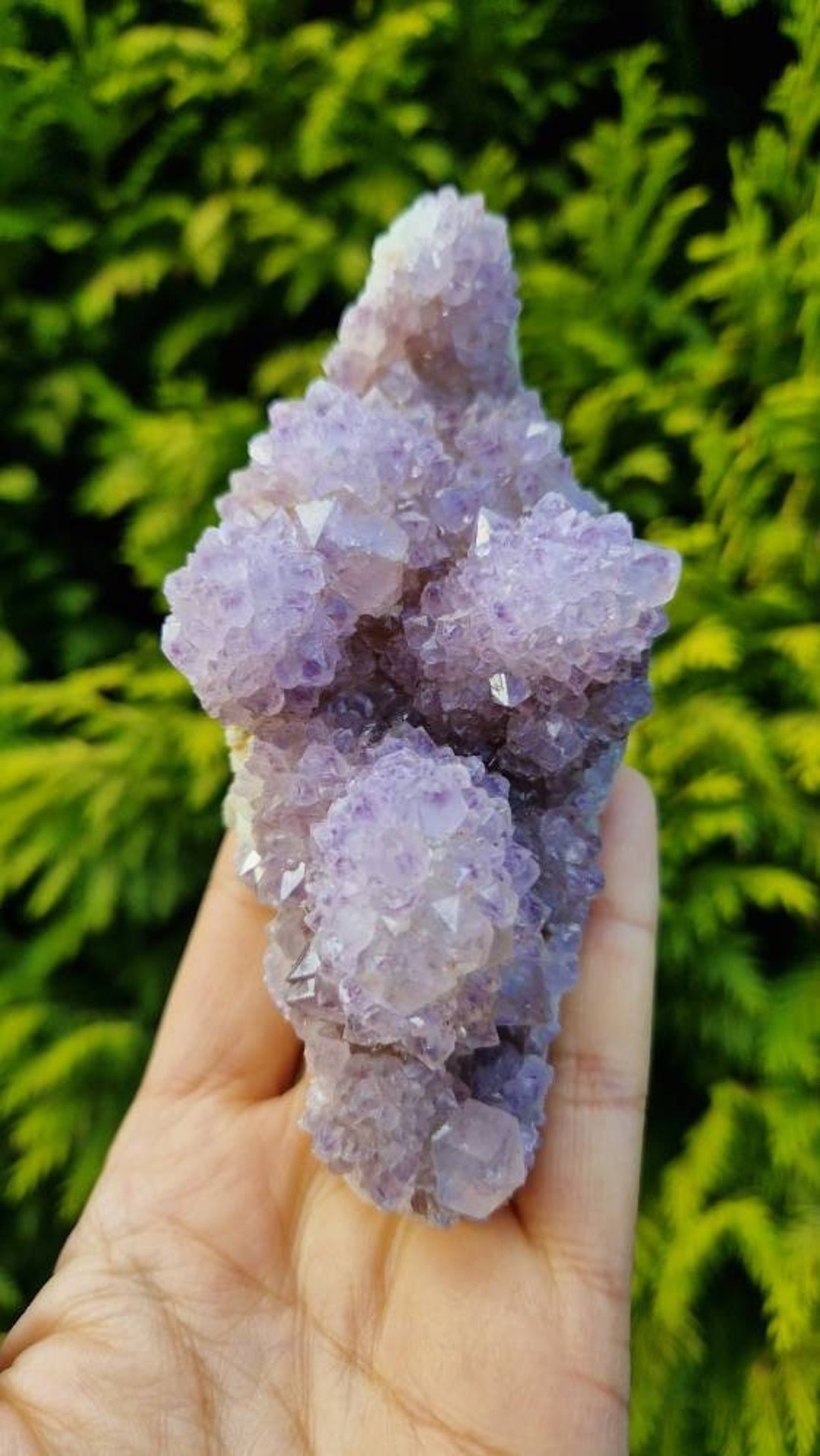 Lilac Spirit Quartz Cluster: South African Cactus Quartz - Etsy