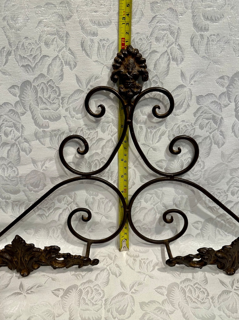 Wall Mount Painting Display Picture Holder Wrought Iron Bronze 24” - Etsy