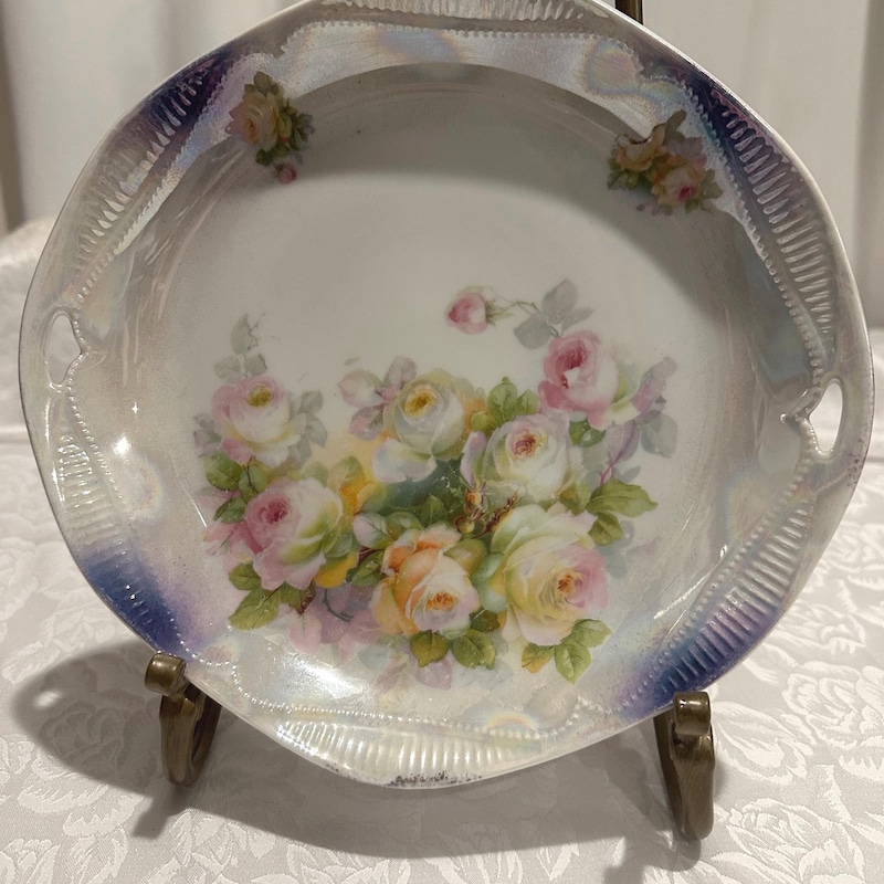 Antique Cake Plate - Etsy