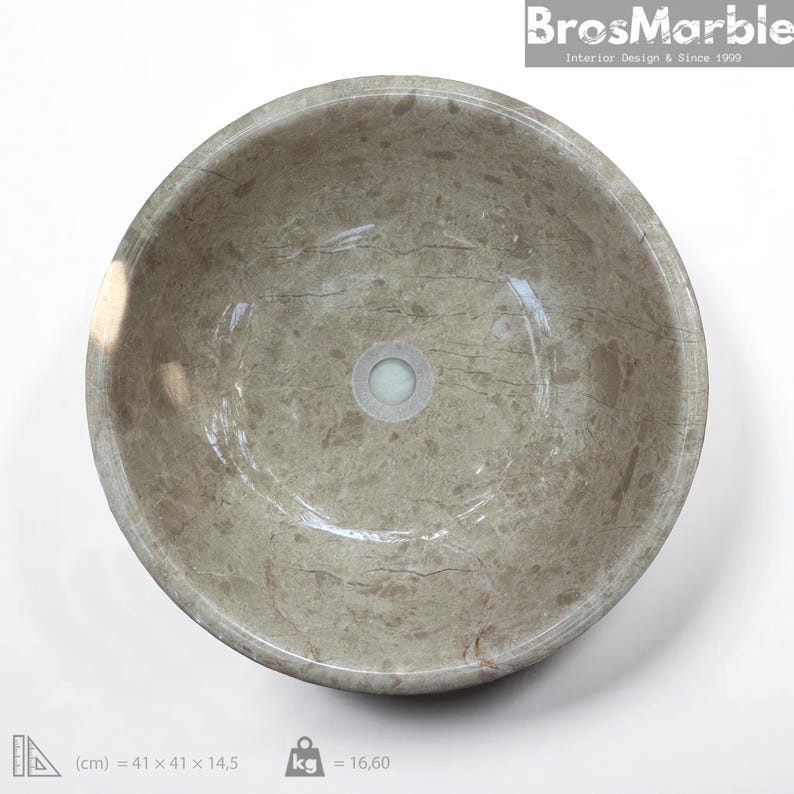 Natural Marble Sink, Calacatta Viola Fully Integrated Wall Mounted Sink ...