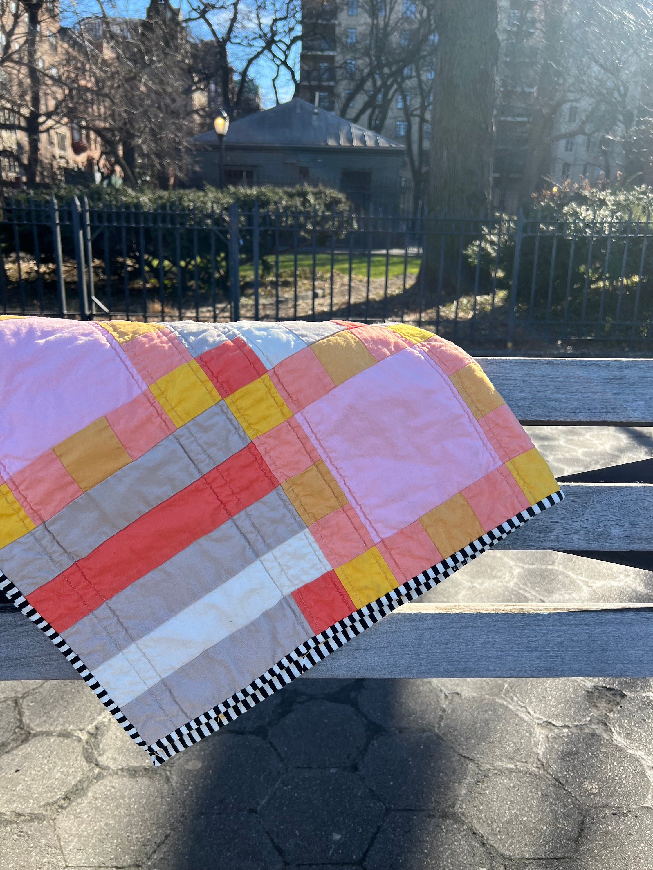 Plaza Mayor Baby Quilt Pattern, Crib Sized Quilt Pattern, Beginner and ...