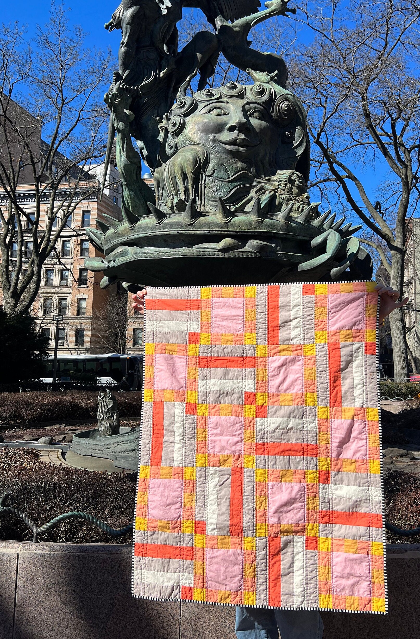 Plaza Mayor Baby Quilt Pattern, Crib Sized Quilt Pattern, Beginner and ...