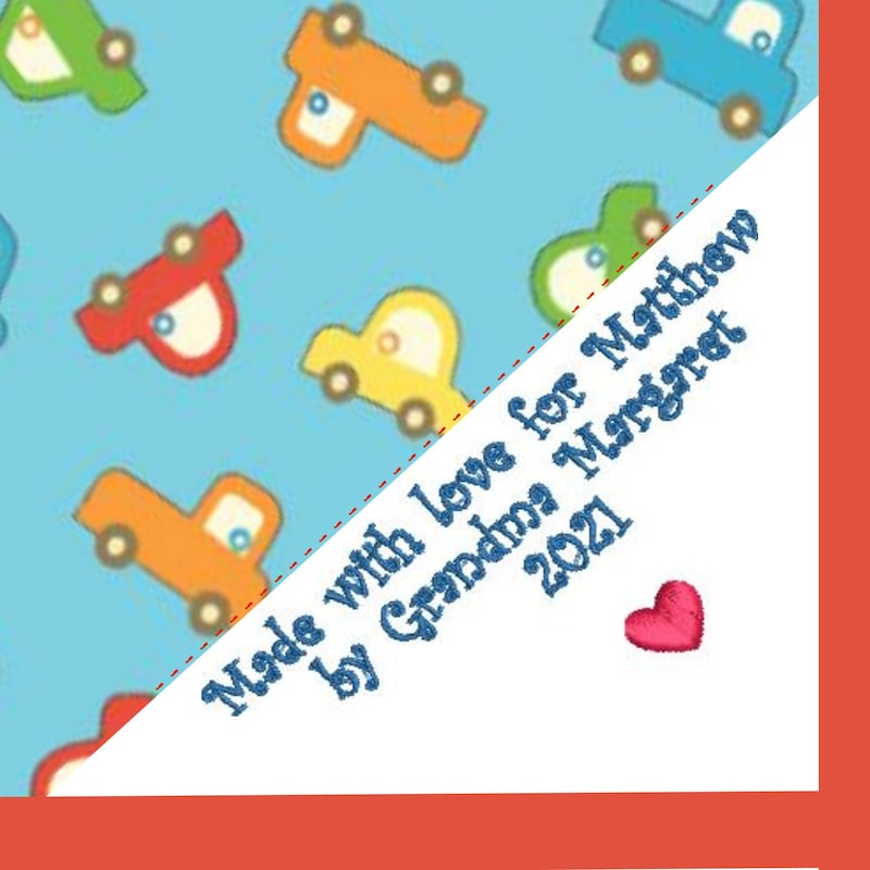 Embroidered Sew in Tags Labels - Etsy