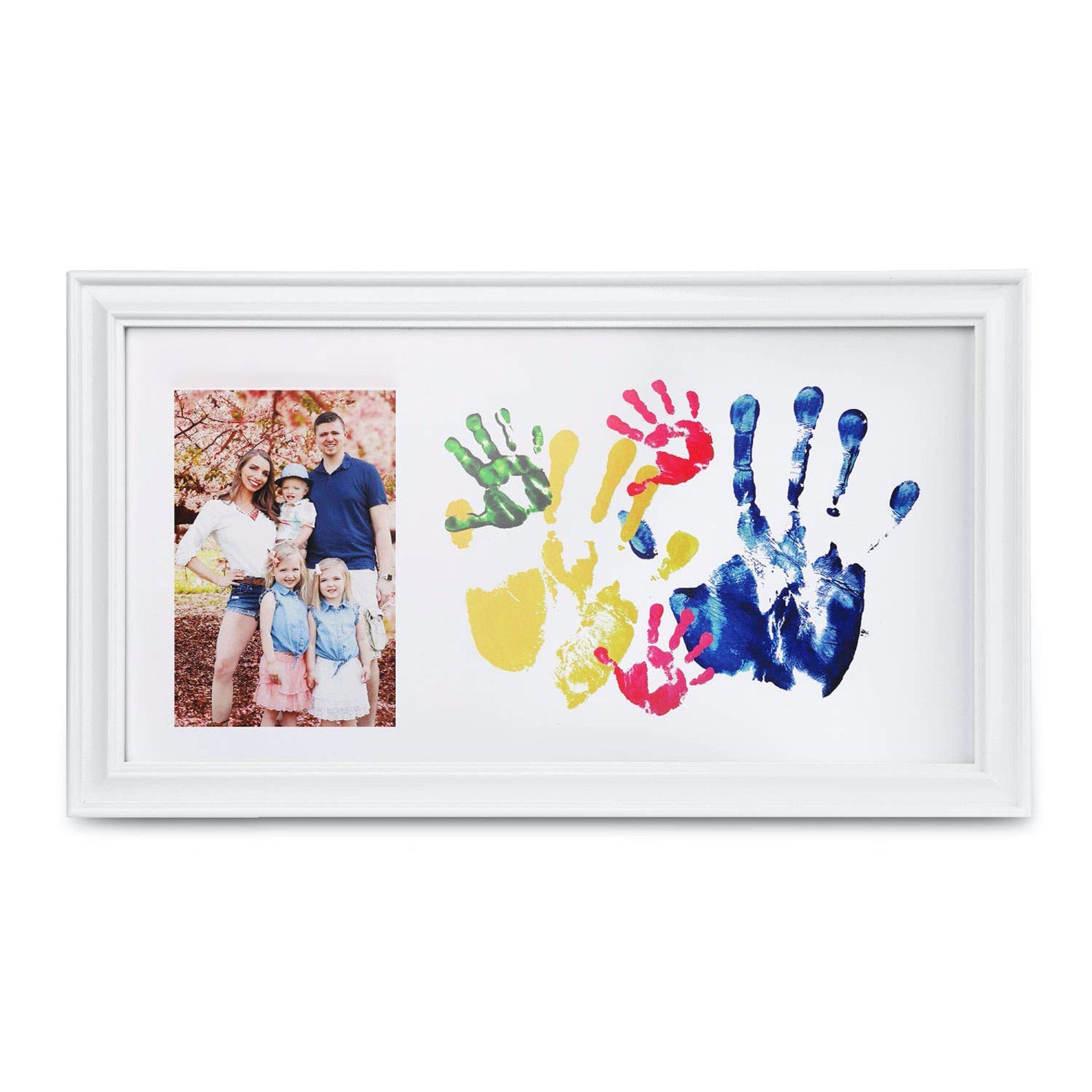 Personalized Family Handprint Kit, Paint Craft DIY Baby/toddler ...