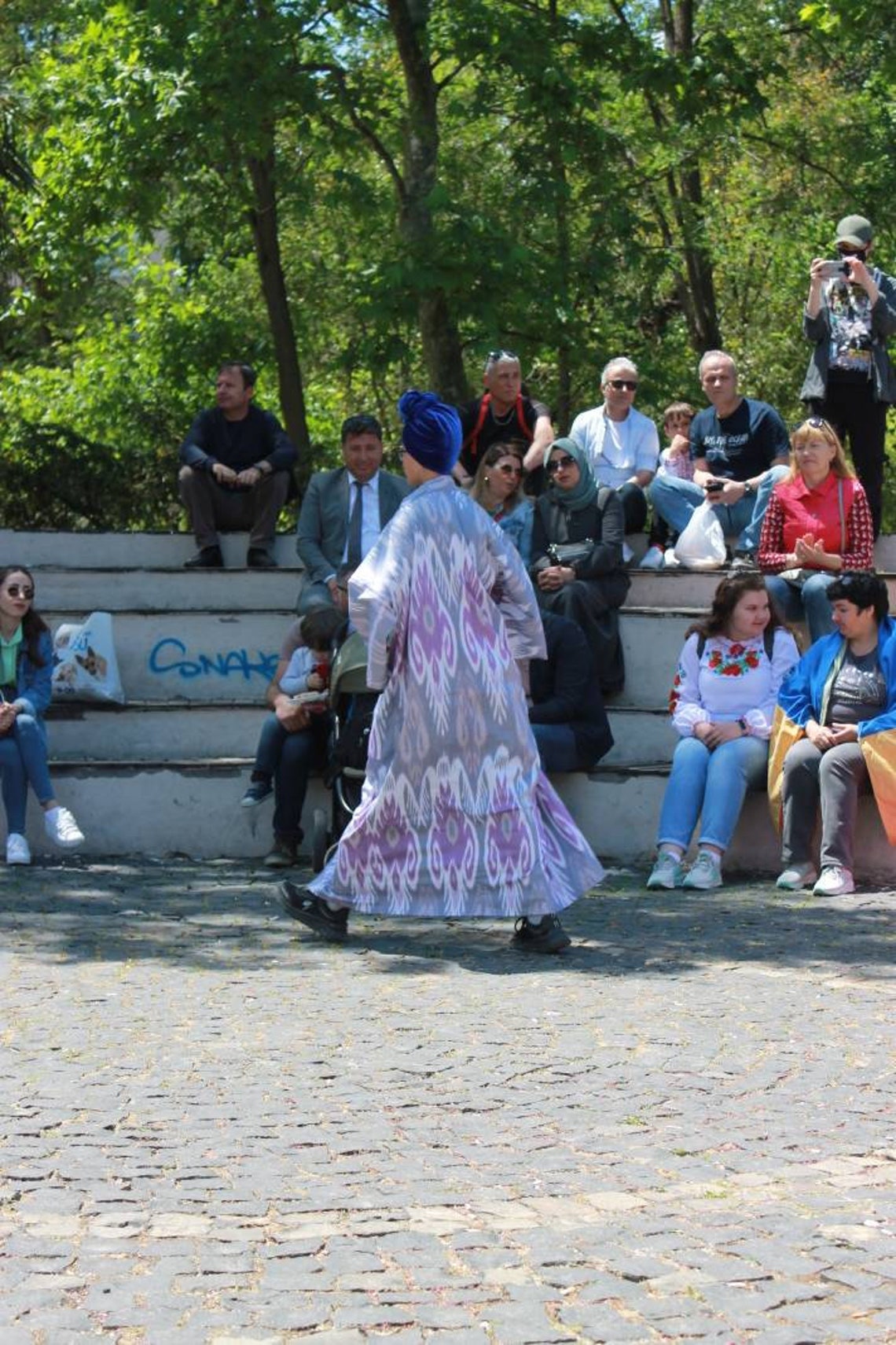 Original Cotton Uzbek Adras Kimono, Bohemian Summer Kaftan, Plus Size ...