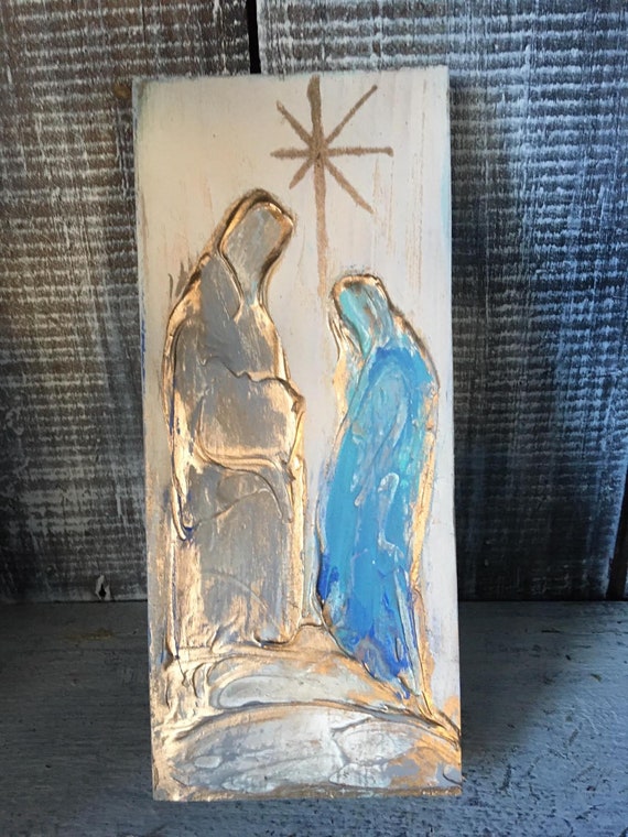 Home Décor Candles Jewish Home D\u00e9cor Hand Painted Flat Candle ...