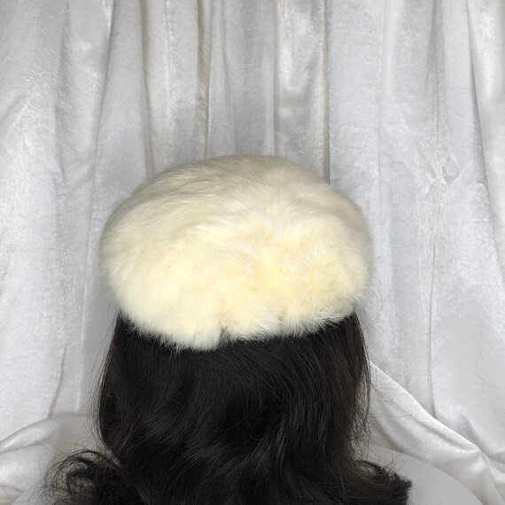 Schuster’s Milwaukee Vintage White Rabbit Fur Hat - Gem