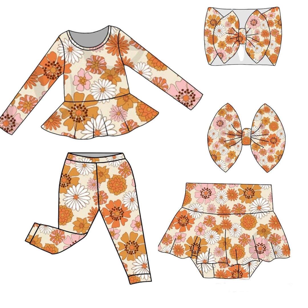 Simple Boho Floral - Etsy