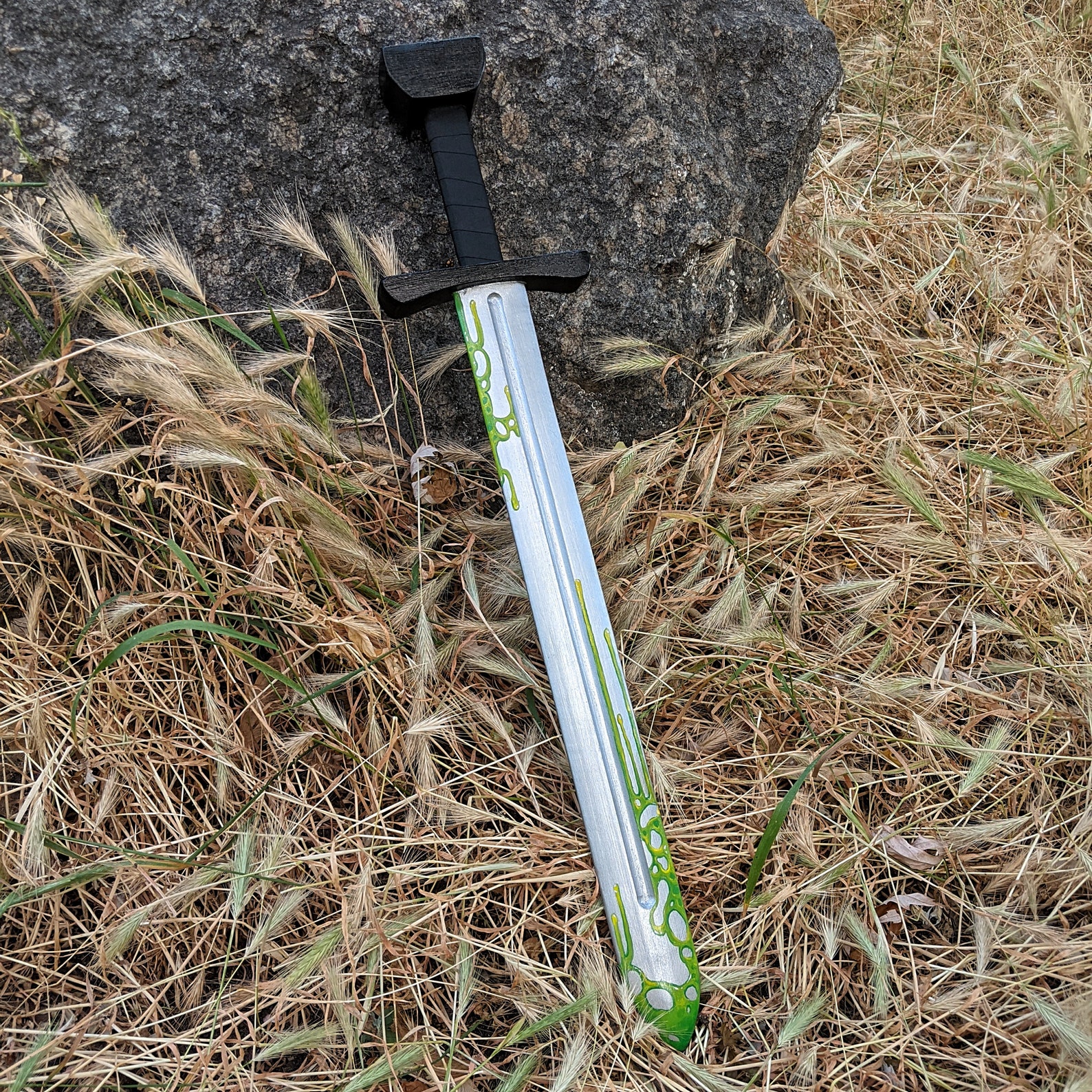 Poisoned sword wooden sword Viking sword children's | Etsy