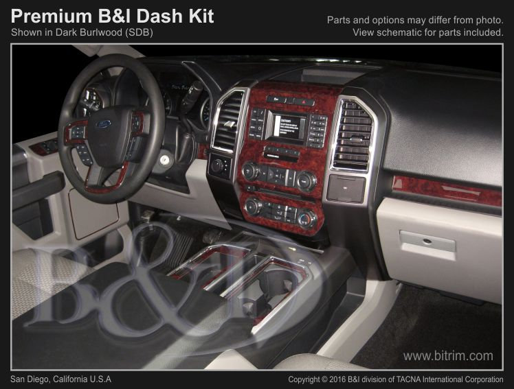 Wood Dash Trim Kits