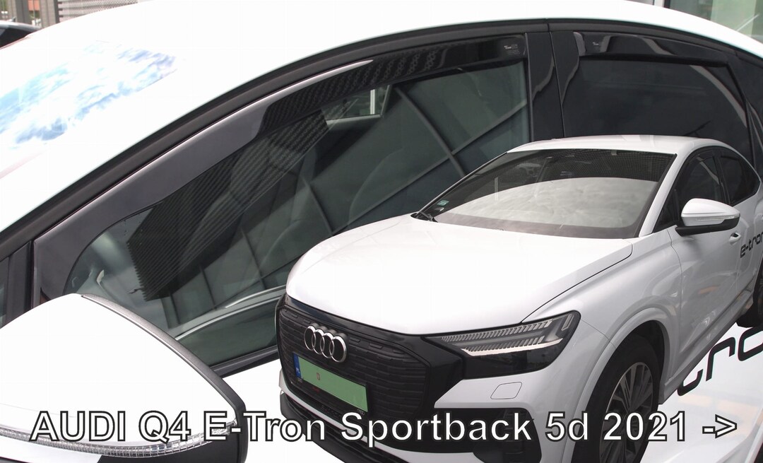 AUDI Q4 E-TRON Sportback In-channel Rain Guards Fits 2022-up - Etsy