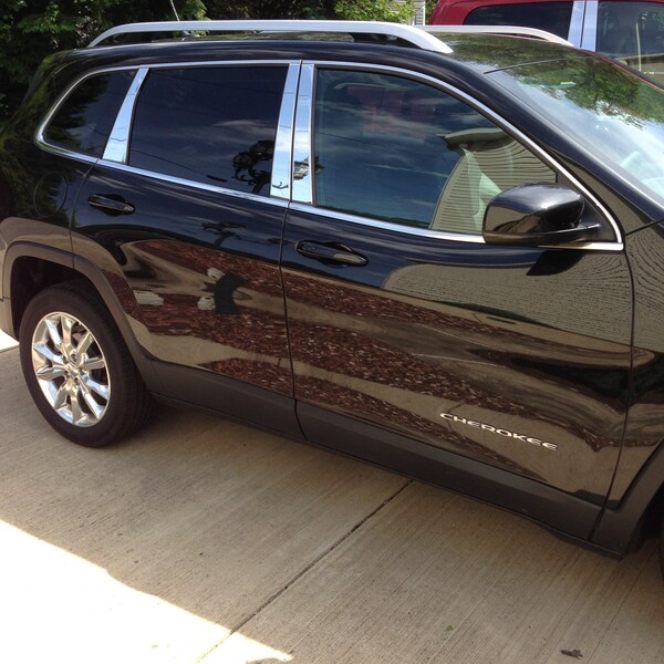 Jeep Chrome Pillars - Etsy