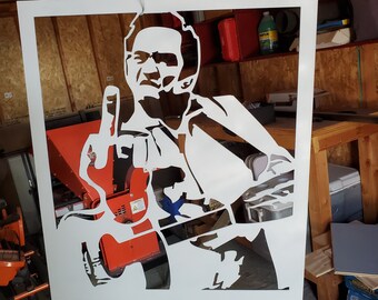 Johnny Cash Metal Sign - Etsy