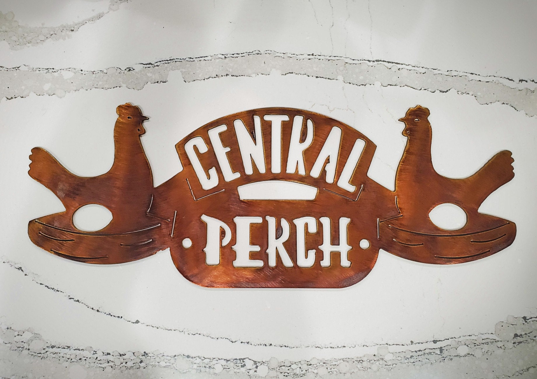 Oversized Central Perch Sign | Etsy