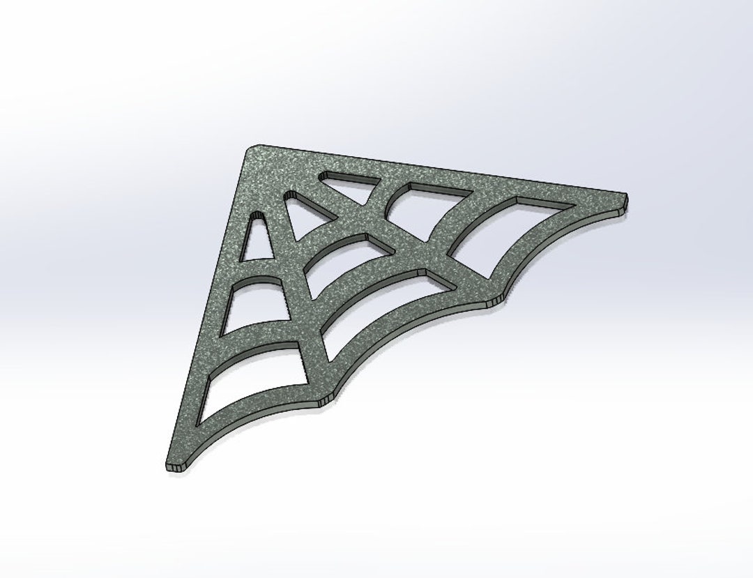 Spider Web Gusset 4 6 8 DXF Files, Waterjet, Plasma, Laser - Etsy